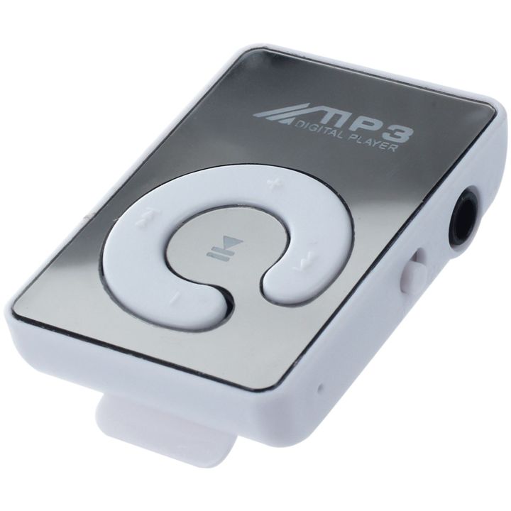 Mini Mirror Clip USB Digital Mp3 Music Player Support 8GB SD TF Card ...
