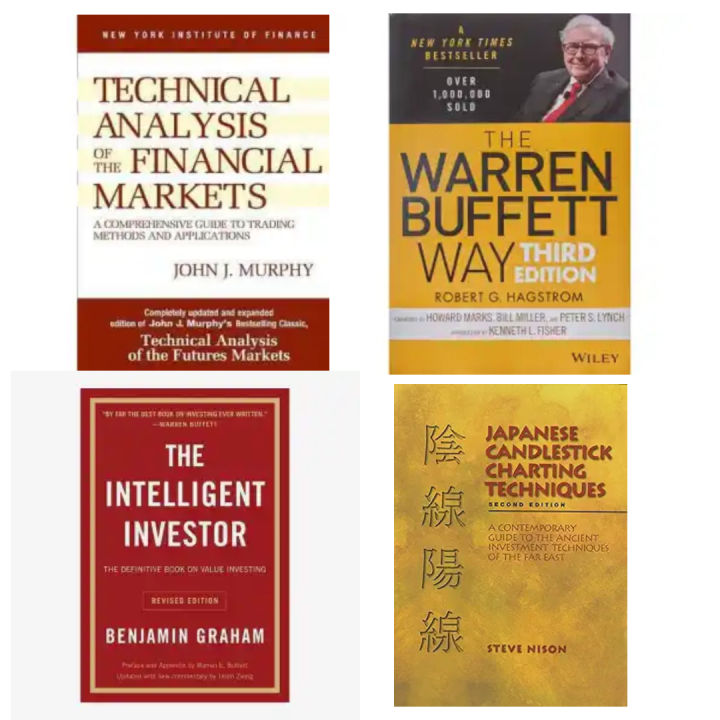Technical Analysis + The Warren Buffet + The Intelligent Investor + Japanese Candlestick | Daraz ...