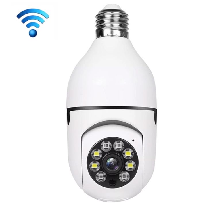 Wireless Panoramic Bulb 360° Ip Camera ,2.0Mp, Fisheye Vision, Night ...