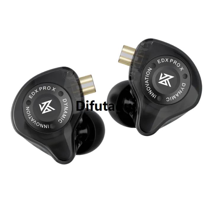 Difutagui New specials KZ EDX PRO X Dynamic Drive Earphone HIFI Bass ...