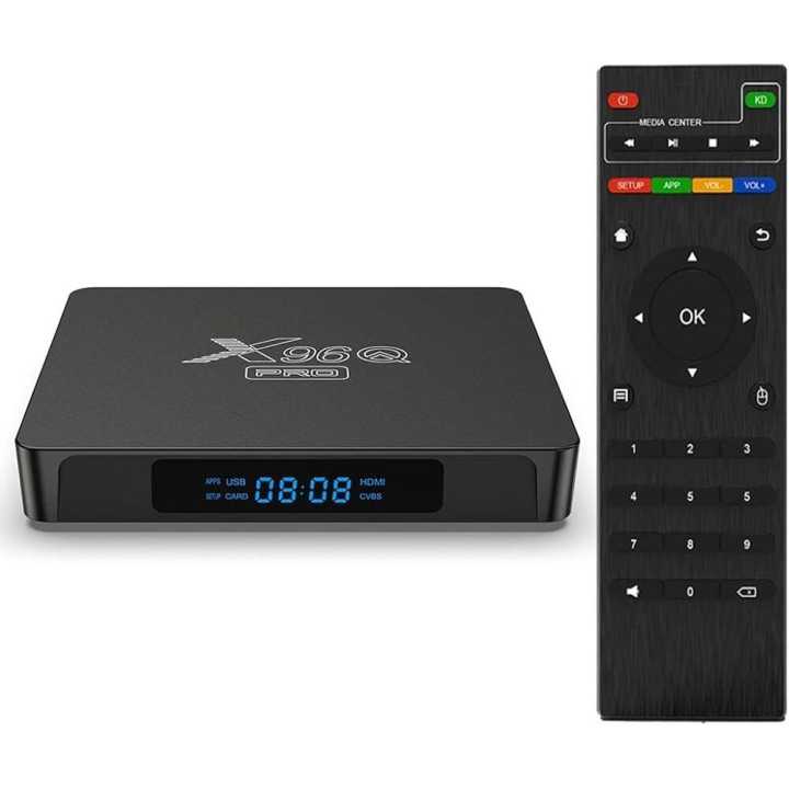 WiFi Home TV Box 2GB RAM 16GB ROM X96Q PRO 5G Android TV Box | Daraz.com.np