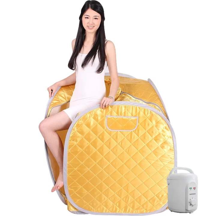 Steam Sauna Portable SPA Room Home Bath Tent Full Body Slimming Detox ...