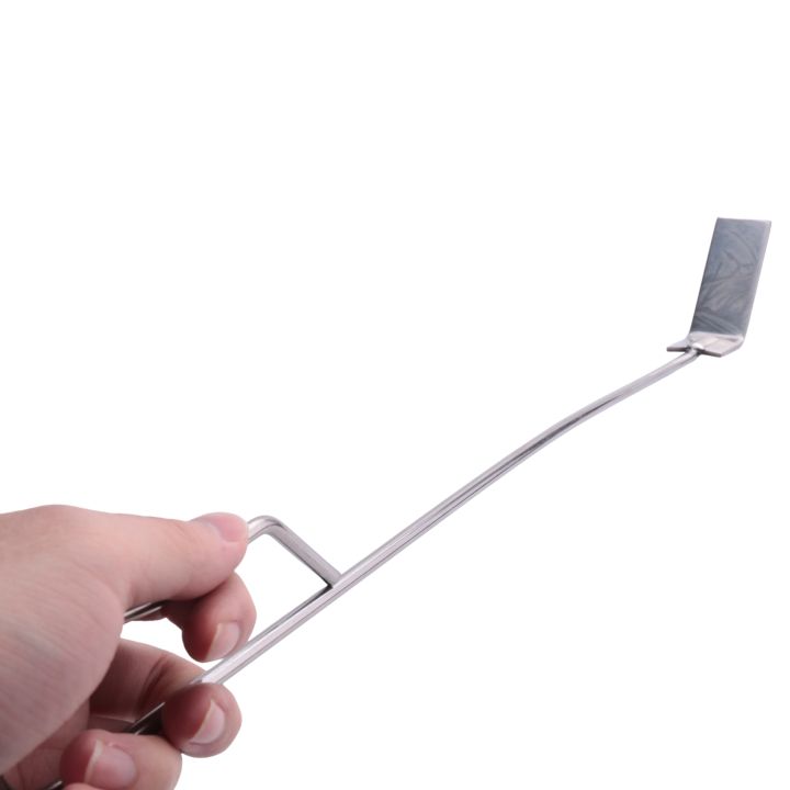 (GGBR) Stainless Steel Charcoal Ash Rake BBQ Ash Tool Rake Poker for ...