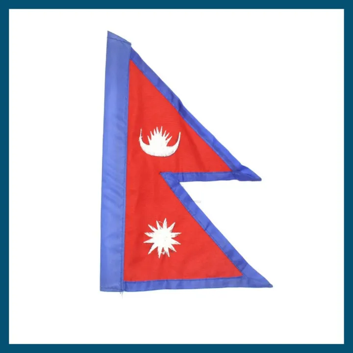 Nepali Flags 4 feet hight (Nepal National Flags) | Daraz.com.np