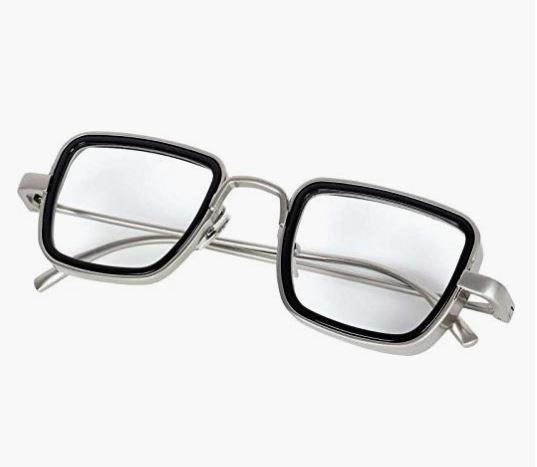 Blue Ray Cut Retro Design Square Shape Glass | Daraz.com.np