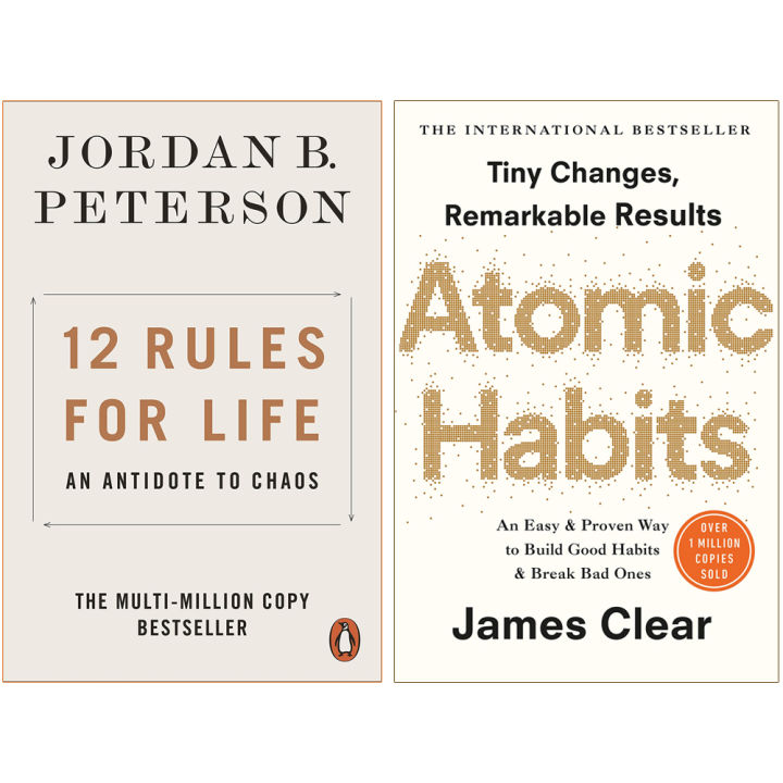 12 Rules for Life & Atomic Habits | Daraz.com.np