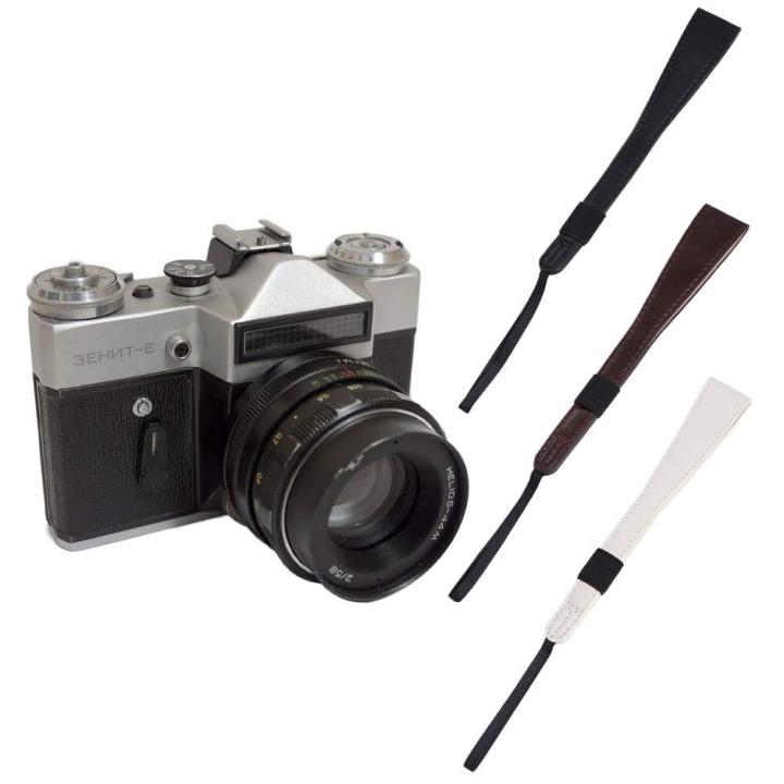 Durable PU Camera Wrist Strap DSLR SLR Hand Rope Camera Hand Grip Wear ...