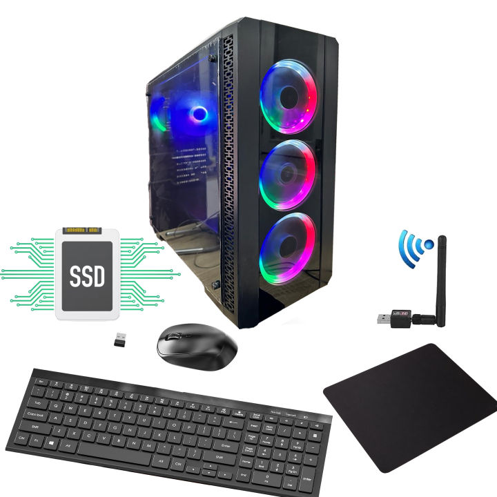 Gamerz Wifi Pre Built PC Computer Intel Core i5 (4th Gen)/ 8Gb Ram ...