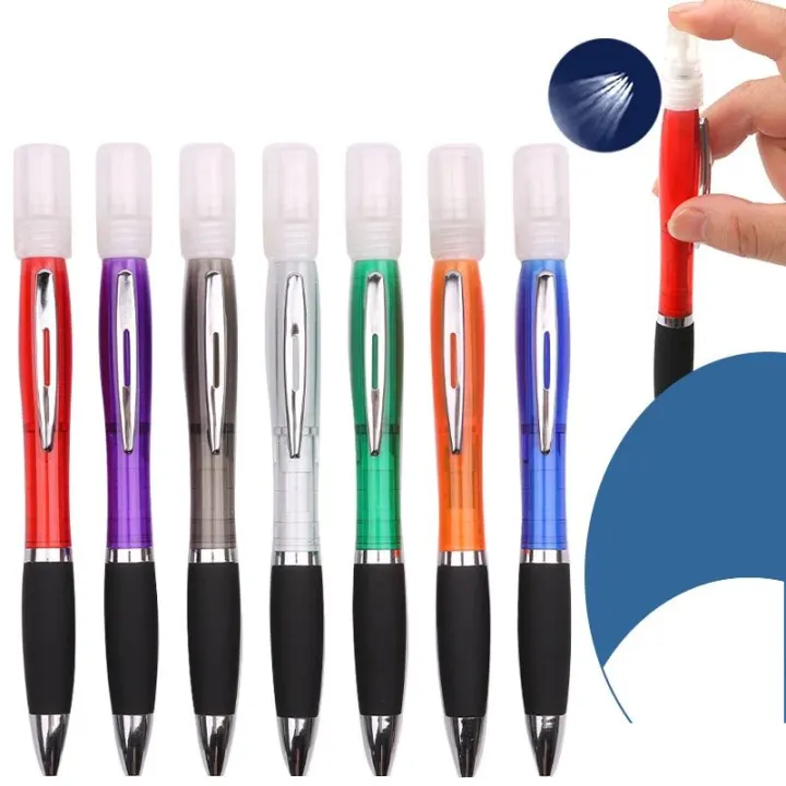 Multi-Function 2-in-1 Ballpoint Pen with Built-in Hand Sanitizer ...
