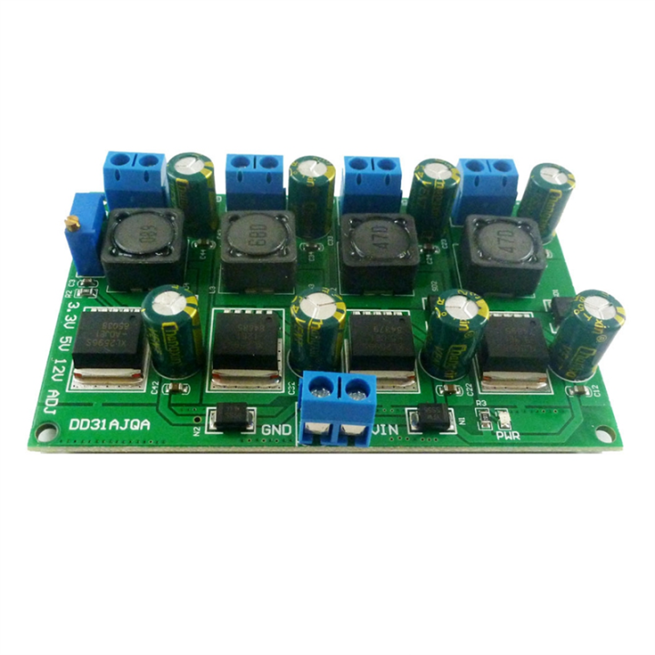 3A 4 Channels Multiple Switching Power Supply Module 3.3V 5V 12V ...