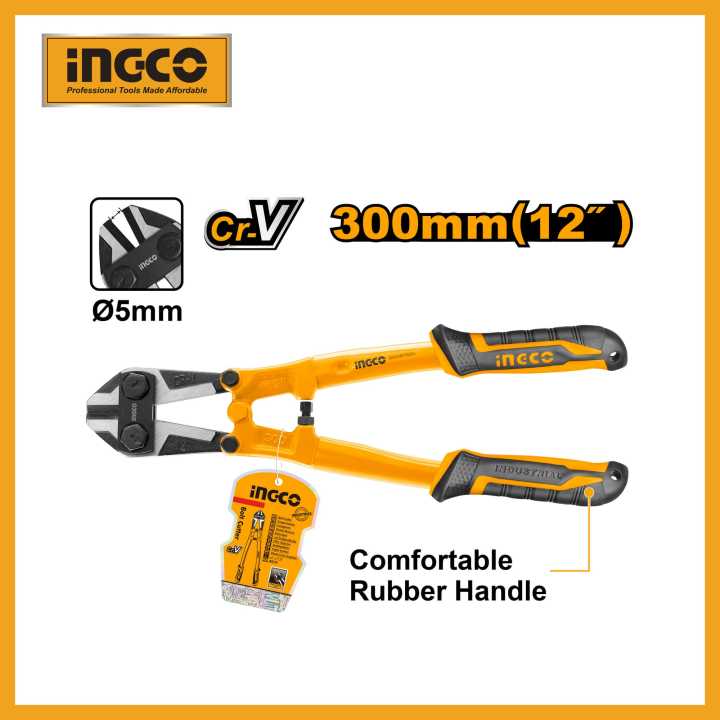 INGCO 12" Bolt Cutter With Cr-V Blade HBC0812 | Daraz.com.np