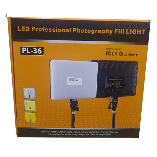LED Professional Photography / Videography Fill light PL-36 For Photo And Video with Stand ...
