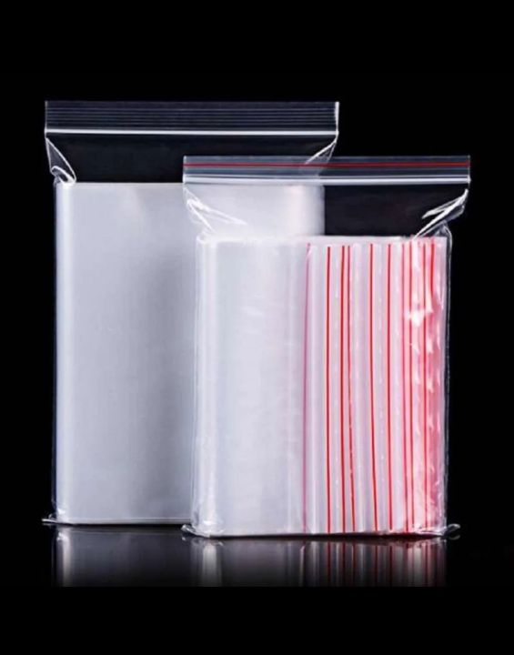 Resealable 5/7 Inch Zip Lock Pouch Bags (5 INCH Width X 7 INCH Height ...