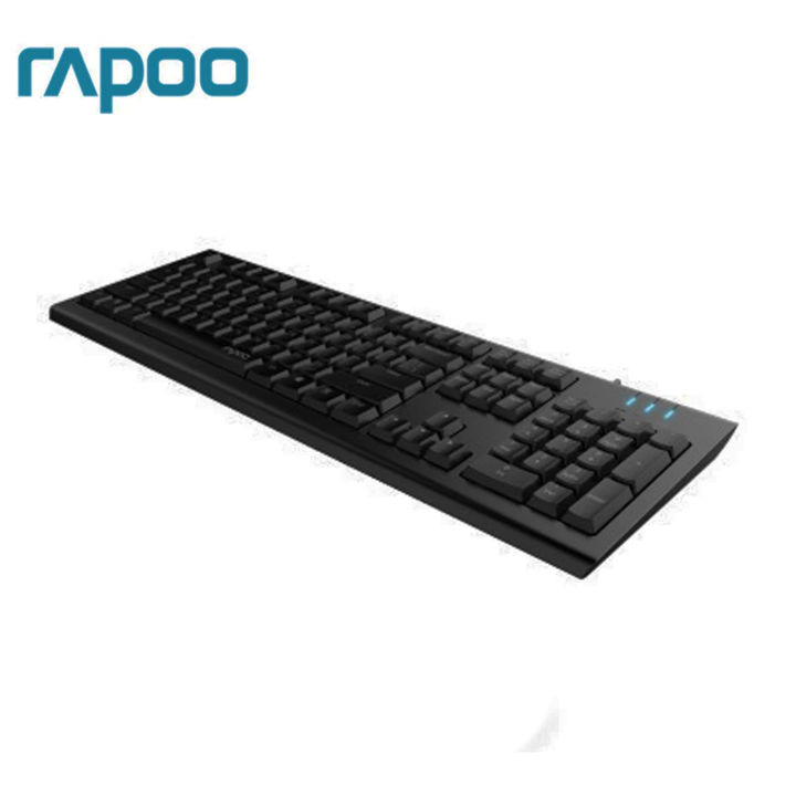 Rapoo NK1800 Wired Keyboard US-Black | Daraz.com.np