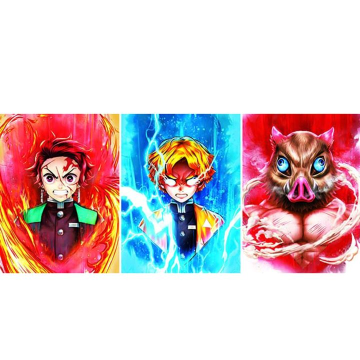 Anime 3D Poster Demon Slayer Inosuke | Daraz.com.np