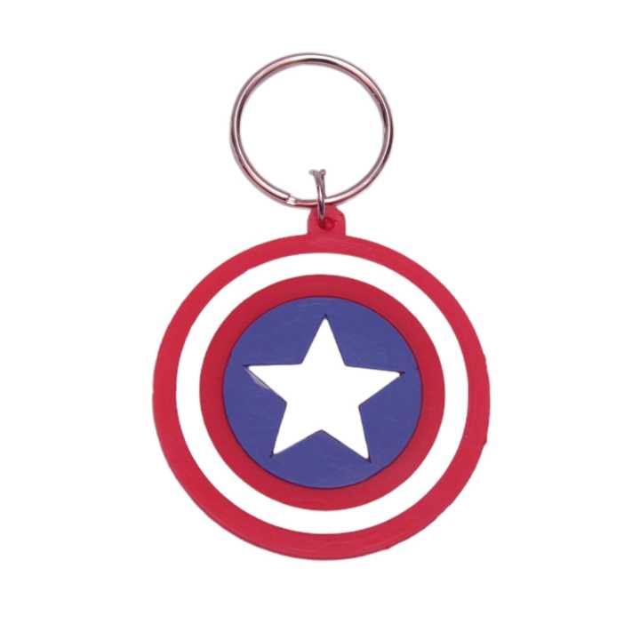 Red Captain America Keyring | Daraz.com.np