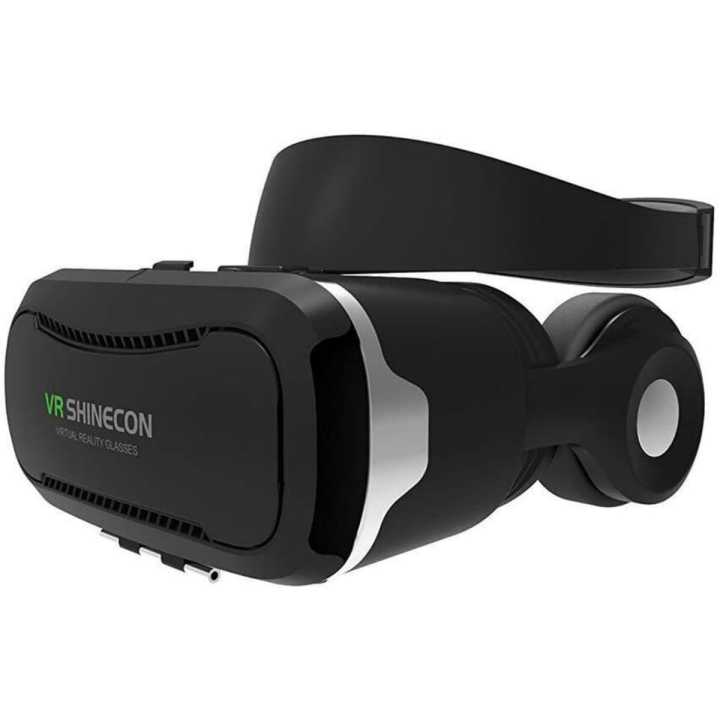Shinecon Vr Sc-G02E 4.0 Vr Glasses With Headphones 3D Smartphone ...