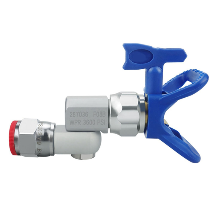 Aluminium Paint Sprayer Swivel Joint Replacement Shut Off Valve for ...