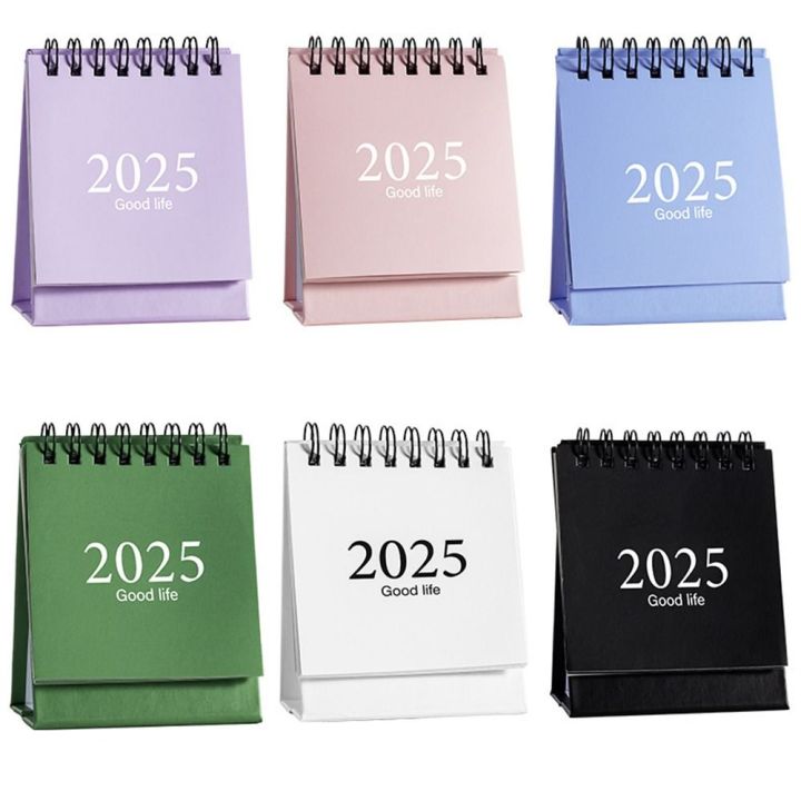 Daily Schedule Creative 2024-2025 Calendar Simple 18-Month Standing ...