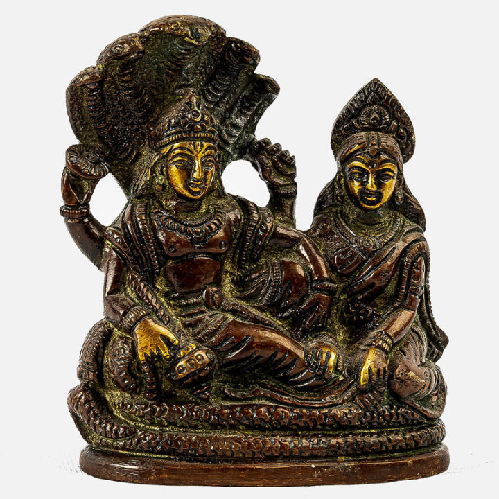Saru Handicraft / Lord Laxmi Narayan Statue in Brass | Daraz.com.np