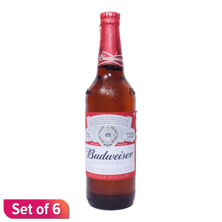 Budweiser Beer, 650ml, 6 Piece | Daraz.com.np
