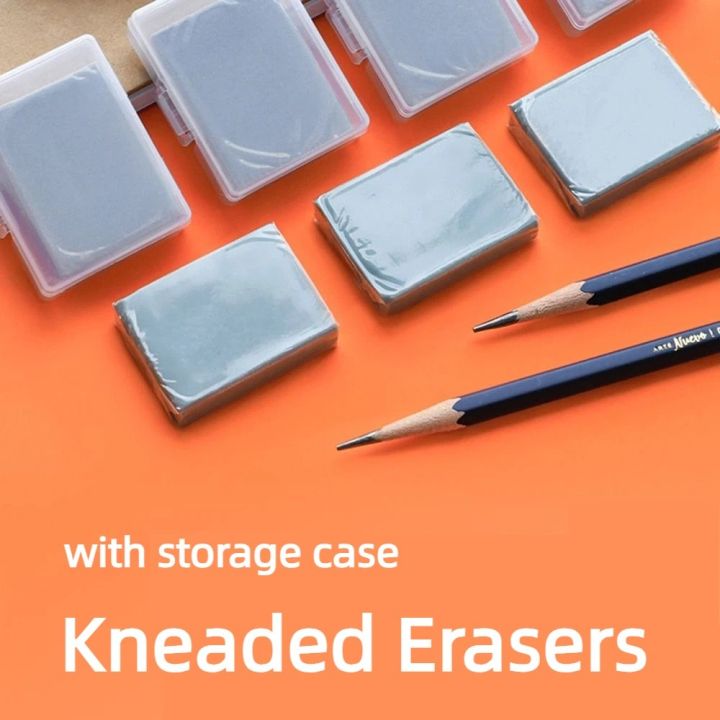 4Pcs Art Supplies Soft Sketching Erasers Moldable Plasticization ...