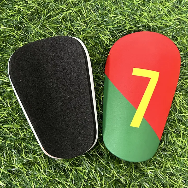 1Pair Mini Football Shin Pad Leg Protector Wear-resistant Shock ...