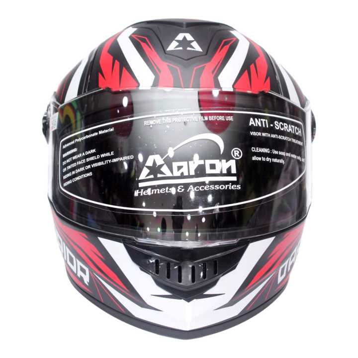 Aaron Dark Warrior Full Helmet | Daraz.com.np