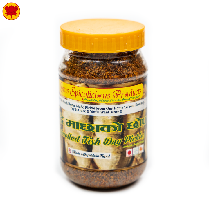 Chhop - Sidhre Machha Ko Sukkha Achar (Homemade Shriveled Fish Dry ...