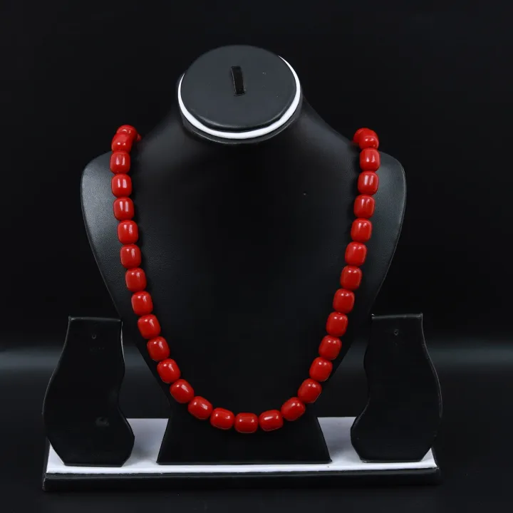 Red pote Design Mala For Women | Daraz.com.np