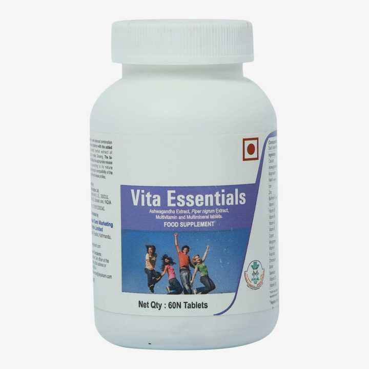 Vita Essentials Net Qty:60 N tablets | Daraz.com.np
