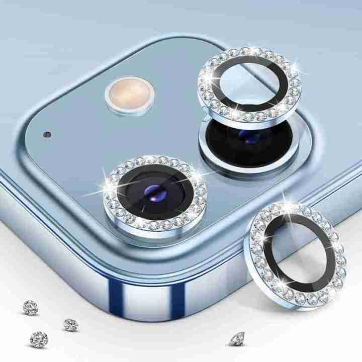 IPhone 12 Diamond Stone Camera Ring Glass | Daraz.com.np