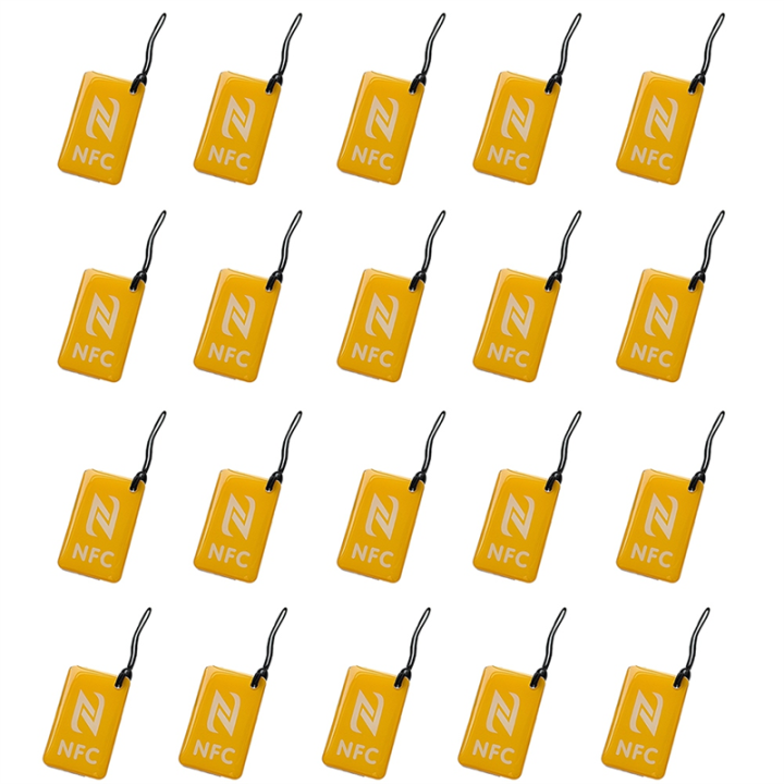 20Pcs NFC Tags Lable Ntag213 13.56mhz Smart Card for All NFC Enabled ...