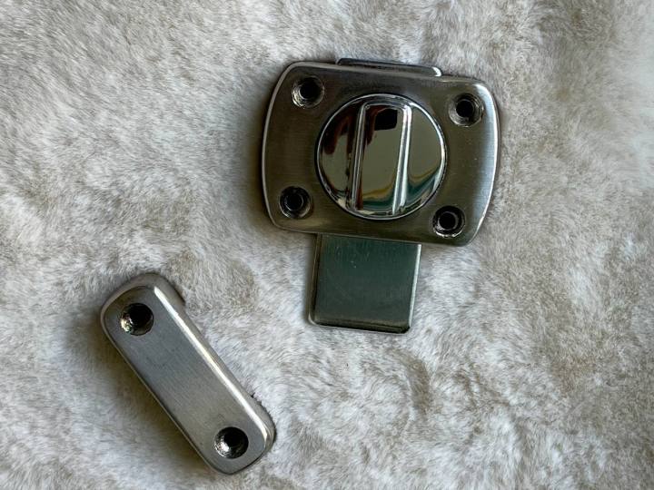 Safari Zinc Rotary Latch Bathroom Latch Bolt Lock SuperBolt Window ...