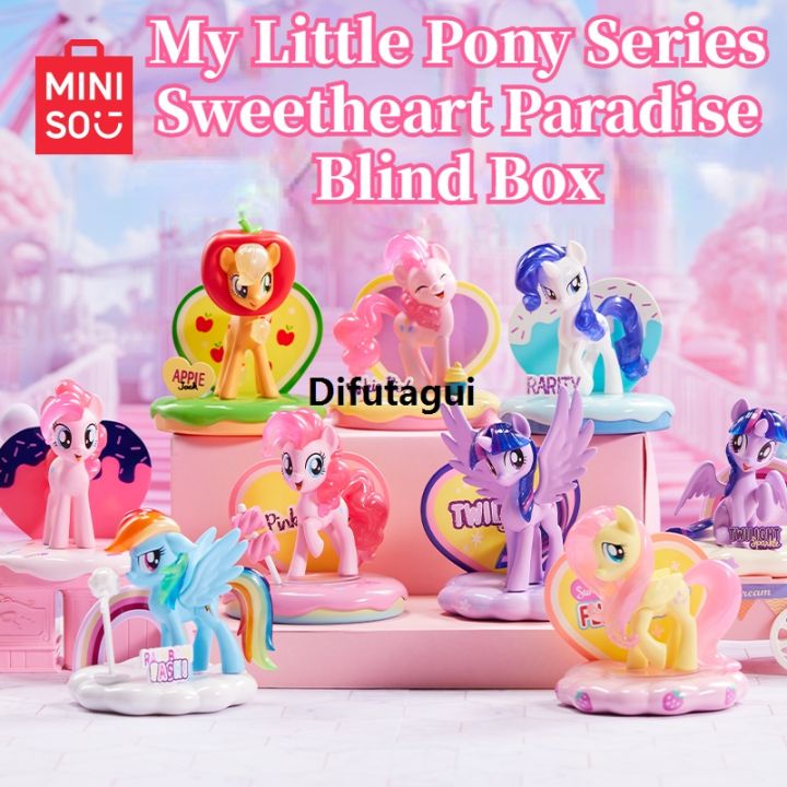 Difutagui MINISO New Anime My Little Pony Series Sweetheart Paradise ...