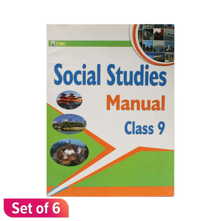 EMC Social Manual for Grade 9 Set Of 6 | Daraz.com.np