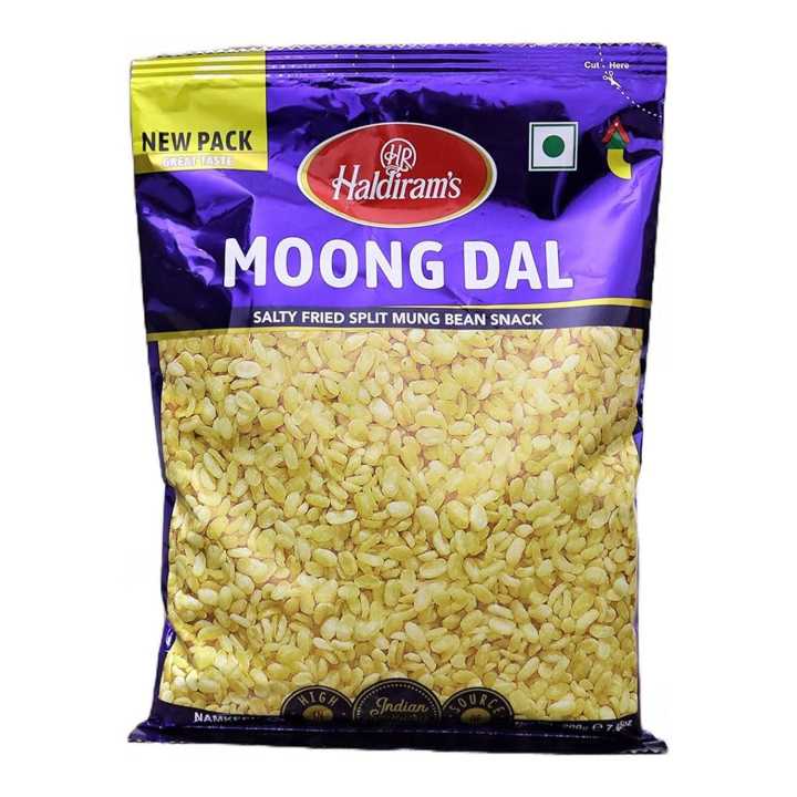Haldiram's Moong Dal Salty Fried Split Mung Bean Snack 180g | Daraz.com.np