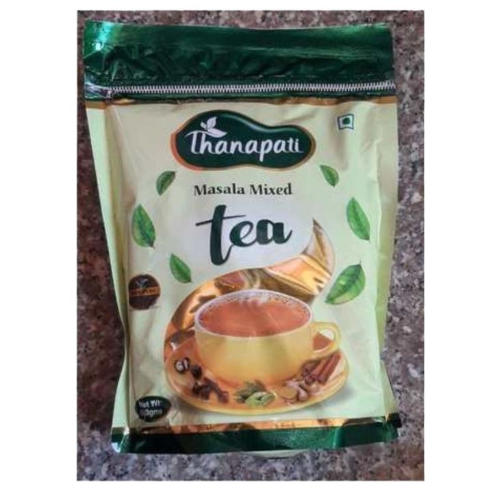 Thanapati Masala Mixed Tea 1kg With Free Parle G Biscuits 250g | Daraz ...