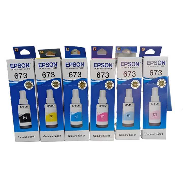 Epson Ink 673 For L800/ L805/ L810/ L850/ L1800 | Daraz.com.np