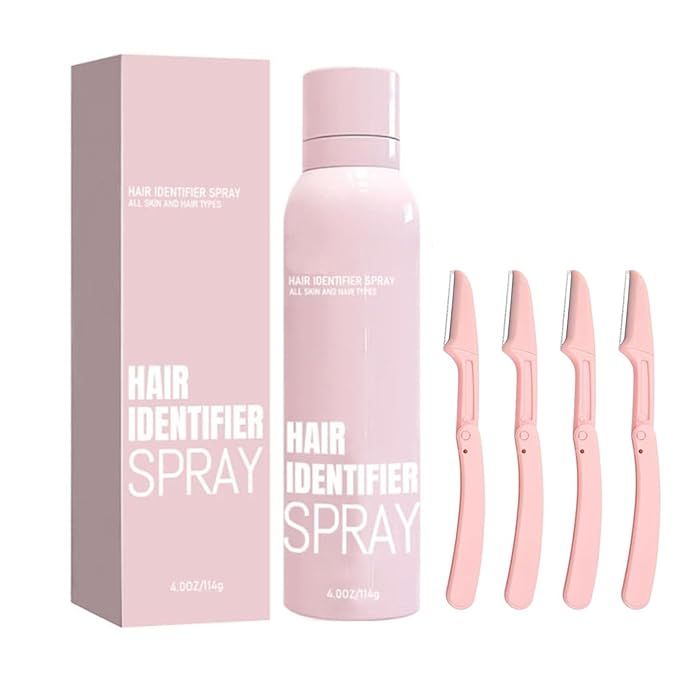 Hair Identifier Spray Facial Hair Removal Spray Smoothing Hairless Skin ...