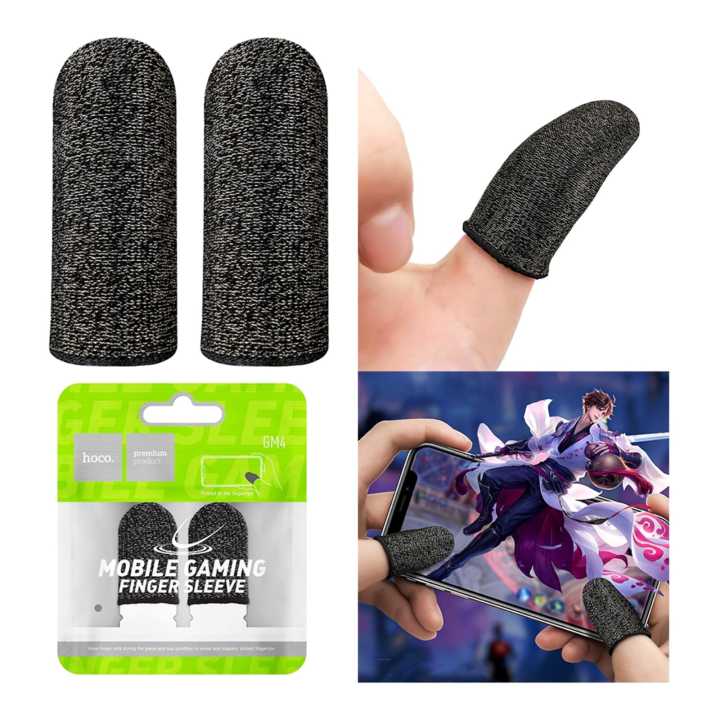 HOCO GM4 Gaming Finger Sleeve Touch Screen Finger Cot Anti-Sweat Thumb ...