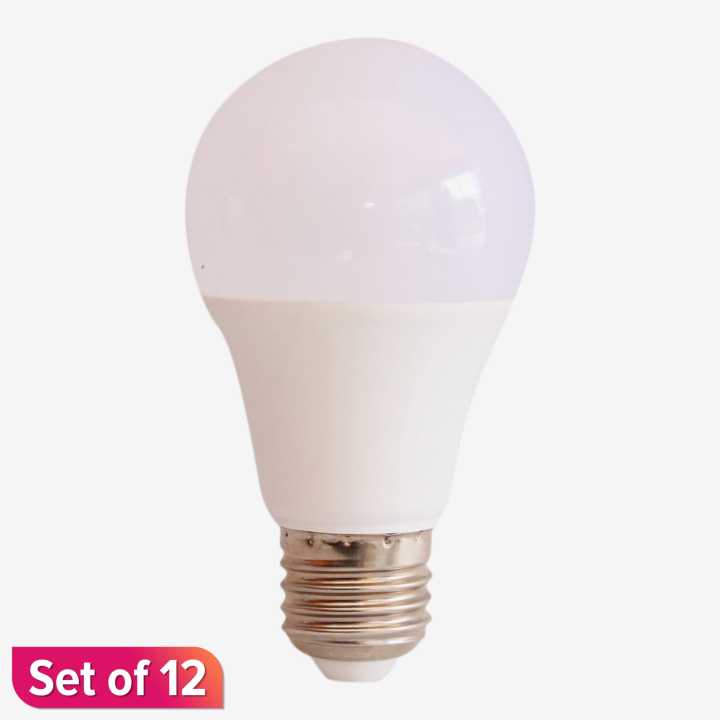ULTRA TEC White LED Bulb E27 9Watt Set of 12 | Daraz.com.np