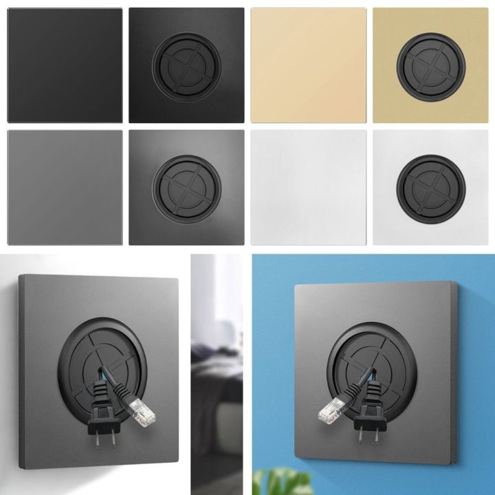 Wiring Accessories 86Type With Outlet Hole With Rubber Pad Wall Blank ...