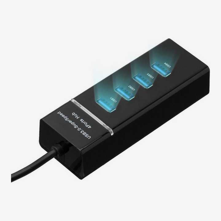 4 Port USB 3.0 Multi High Speed HUB Splitter USB Expansion for Desktop Laptop | Daraz.com.np