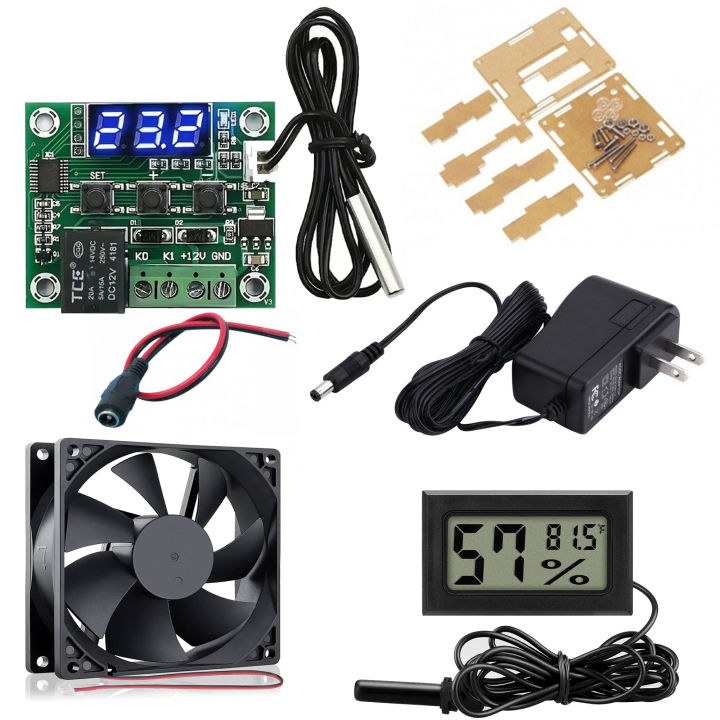 Diy Dc Incubator Full Set For Making Semi Auto Eggs Incubator | Daraz ...