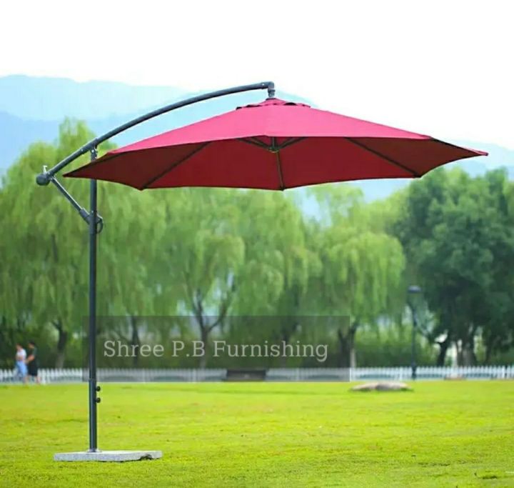 Outdoor Garden/Patio Umbrella With Marble Base | Daraz.com.np