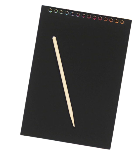 Magic Rainbow Scratch Paper Note for Kids | Daraz.com.np