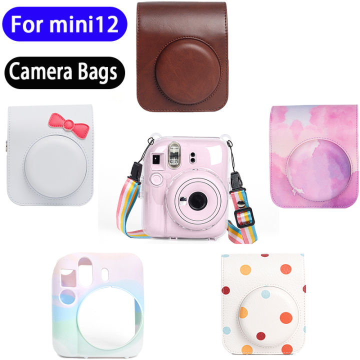 MANYOU For Polaroid Instax Mini12 PureCamera Case PU Leather Soft ...