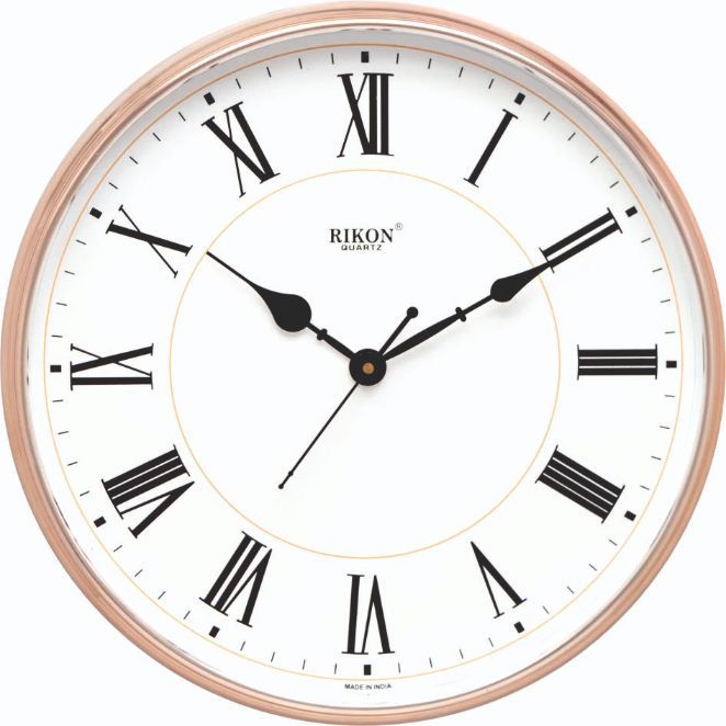 Rikon RK-27 SW Sweep Movement Quartz Plastic Round Shape Fancy Premium ...