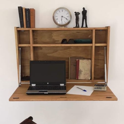 Wall Hung Foldable Study Desk 18Inch X 30Inch | Daraz.com.np